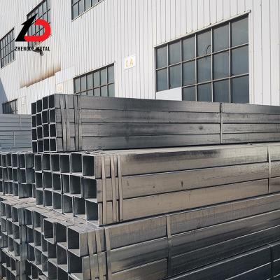 China ASTM A500 Galvanized Steel Pipe Shs Rhs Galvanised Steel Square Tube for sale