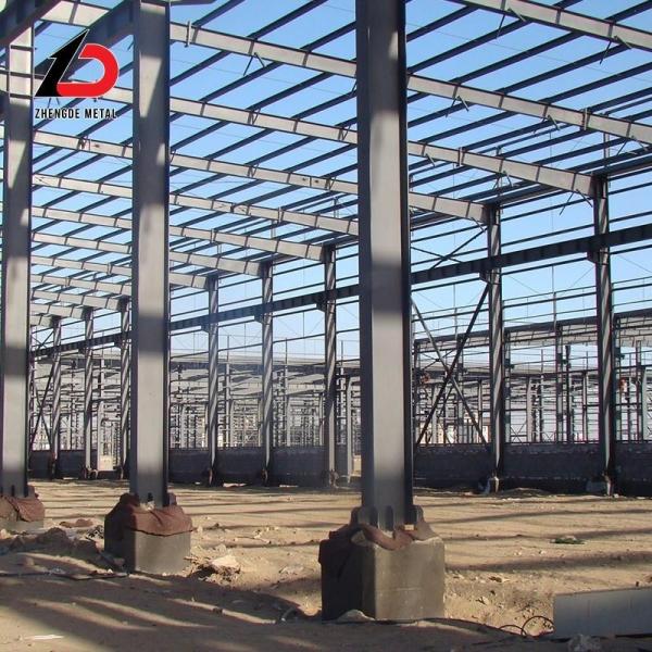 Quality Galvanized Metal Frame Structure JIS Prefab Warehouse Building Machinability for sale