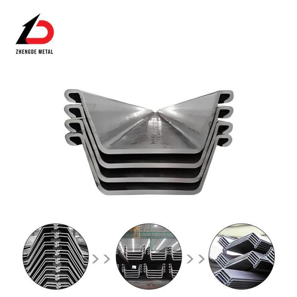 Quality Factory Hot Rolled U Shaped Water Stop Steel Sheet Pile for sale