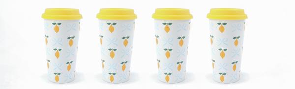 Quality Lemon & Bow Ceramic Dinnerware Set for sale