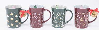China Multi-Style Festive Christmas Ceramic Mug Series, Holiday Pattern & Quote Coffee Mugs for Winter Gift & Home Decor for sale