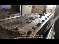 Längen 1390 mm Karbid Industrie Guillotine Blade Ersatz für Papierschneidemaschine