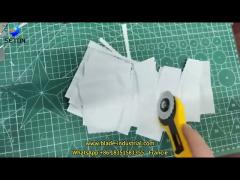 How well do paper cutting blade work