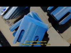 What are the shapes of paper cutter blades