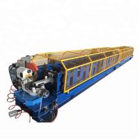 China Galvanized Steel Gutter Roll Forming Machine 21 Rollers Diameter 75mm for sale