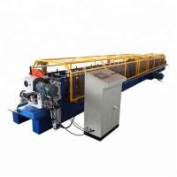 China Galvanized Steel Gutter Roll Forming Machine 21 Rollers Diameter 75mm for sale