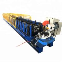 China Galvanized Steel Gutter Roll Forming Machine 21 Rollers Diameter 75mm for sale