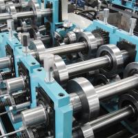 China Durable CZ Purlin Roll Forming Machine For Tunnels / Subway Construction for sale