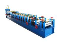 China Adjustable Size C Profile Roll Forming Machine , Purlin Making Machine Shaft 70 Mm for sale