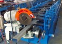 China PLC Control Downspout Roll Forming Machine 4kw Motor Power With Cycloidal Reducer for sale