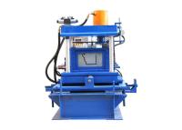 China Power 5.5 KW Seamless Aluminium Gutter Machines , Gutter Rolling Machine Customized Color for sale