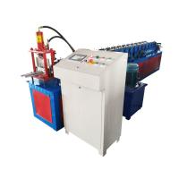 China High Strength Garage Door Roll Forming Machine , Roller Shutter Door Making Machine Weight 2t for sale