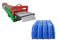 China Arched Trapezoidal Sheet Roll Forming Machin Efficienty Width 835 / 828 / 840mm for sale