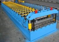 China Corrugated / IBR Roll Forming Machine , Double Layer Roll Forming Machine 13-22 Stations for sale