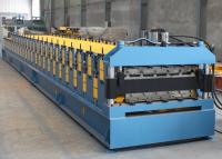 China Corrugated / IBR Roll Forming Machine , Double Layer Roll Forming Machine 13-22 Stations for sale