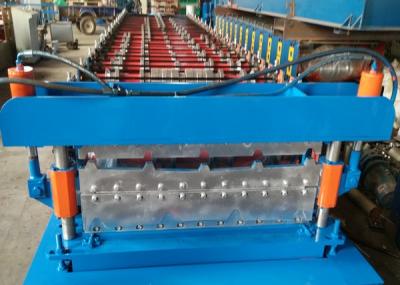 China PPGI GI IBR Sheet Roll Forming Machine / IBR Making Machine Motor Power 3kw for sale