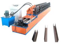 China 16 Stations Gypsum Channel Roll Forming Machine Efficiency Width 25 / 30mm for sale