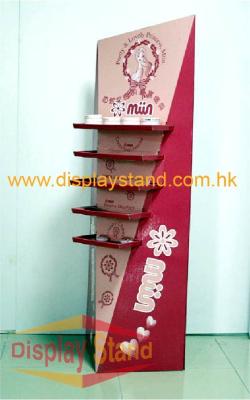 中国 化粧品のための POP のボール紙のフロア・ディスプレイの立場 販売のため