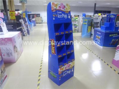中国 キャンデーの青いボール紙のカウンタートップは単位を持つライト級選手を表示します 販売のため
