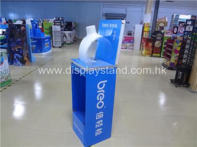 Cina Esposizioni su ordinazione del controsoffitto del cartone, contenitore per esposizione blu di vendita al dettaglio del cartone in vendita