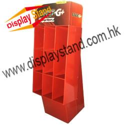 中国 ピンク POP のボール紙のフロア・ディスプレイの立場、環境の物質的な陳列だな 販売のため