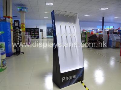 China o Peg engancha a exposição do cartão, exposição do cartão do assoalho, exposição do cartão do alimento à venda