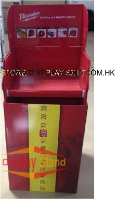 Cina 4 esposizioni di derivazione del cartone di POP della stampa di colore, supermercato che promuove il recipiente dello scarico in vendita