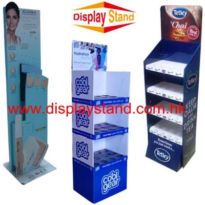 China suporte de papel do cartão de 5 prateleiras para produtos dos cuidados pessoais dos cosméticos à venda