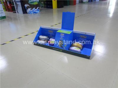 Cina Le esposizioni blu del cartone di POP del bene durevole, eco amichevole dirigono l'esposizione in vendita