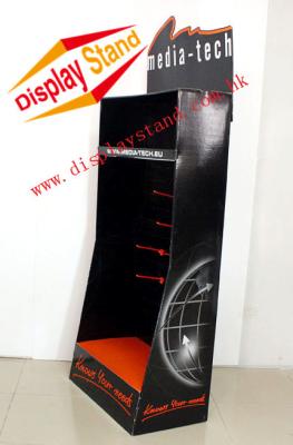 中国 おもちゃ車のためのペーパー段ボール フロア・ディスプレイの立場、紫外線コーティングの表面 販売のため
