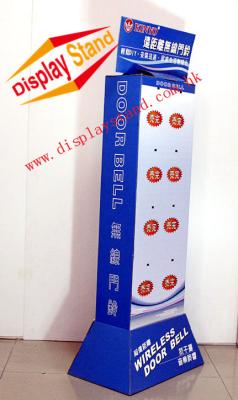 中国 カスタマイズ可能な波形 POP のボール紙のフロア・ディスプレイは 2side と立ちます 販売のため