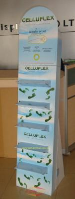 Cina Esposizioni lucide del cartone di POP della laminazione, unità libera del banco di mostra per l'imballaggio del Celluflex in vendita