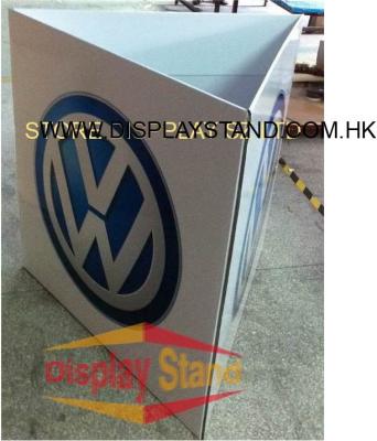 Cina Esposizioni del cartone di POP della laminazione dei pp con stampa offset 4C per il VW in vendita