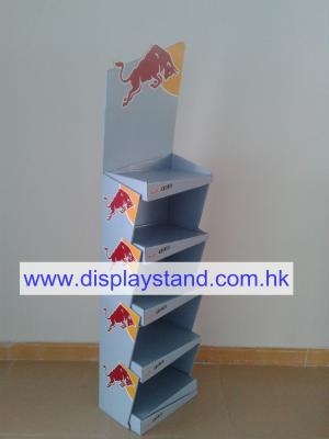 Cina Red Bull beve al minuto l'esposizione con l'intestazione 4C ed i forti scaffali, 5 file/scaffali in vendita