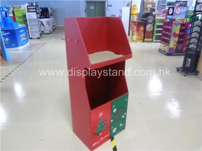 China Exposições onduladas do cartão do POP com impressão do litho à venda