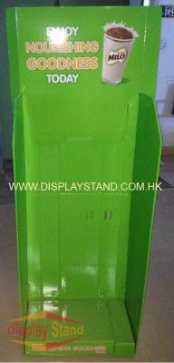 China O cartão verde do POP dos bens indica papel ondulado com tamanho customerized à venda