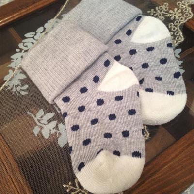 China Cheap  terry cotton socks in fancy design for baby for sale