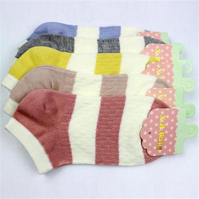 China Fashion striped ankle socks for men for sale
