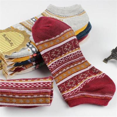 China Women's cotton ankle socks for sale