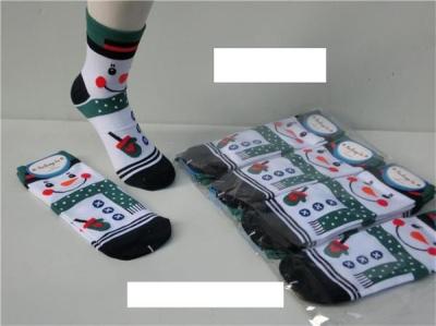 China 2015 Fashion christmas design winter eco-friendly cotton socks for women for sale