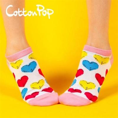 China 2015 Hot selling fancy customized design summer OEM thin cotton ship socks for women for sale