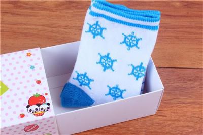 China 2015 Fashion colorful jacquard christmas gift design AZO-free cotton terry socks for baby for sale