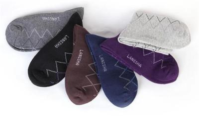 China High quality christmas patterned design cosy cotton winter thick dress socks for women for sale