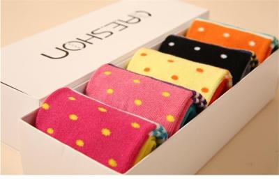 China High quality customized cosy breathable cotton women's socks for 2015 christmas promotion for sale