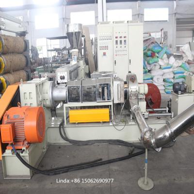 China Low smoking no halogen cable material granulator production line for sale