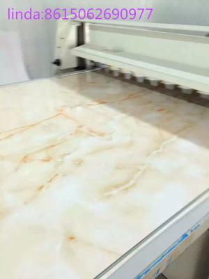China PVC calcium carbonate sheet extrusion line for sale