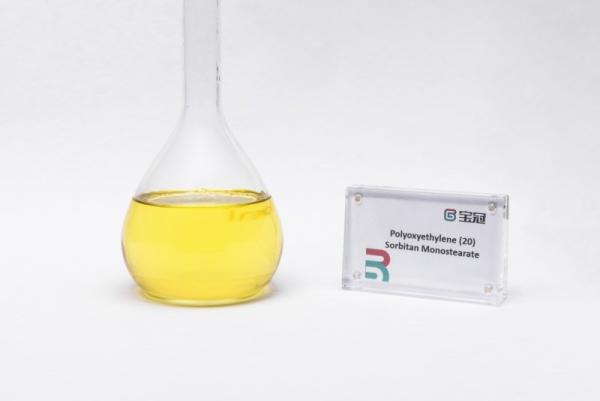 Quality Polysorbate 60 Polyoxyethylene (20) Sorbitan Monostearate C64H126O26 Finisher for sale