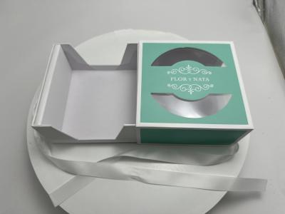 China Custom Cake Cardboard Box Available in Drawer Book Shaped and Top Bottom Lid Styles Made from Coated Paper Mounted Grey Board for sale