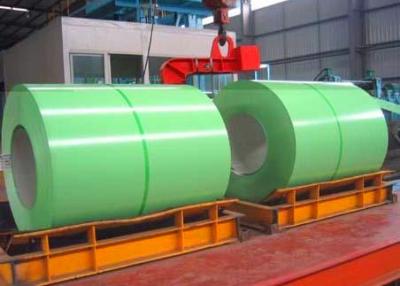 China Thickness 0.14 - 1.5mm Color Coated Steel Coil JIS G3312 DX51D AZ PE For Roofing for sale