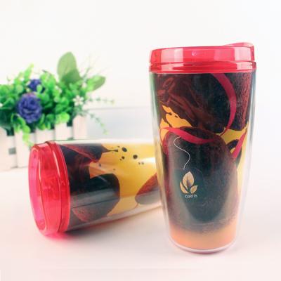 China Custom Portable Sport and Travel Glass Plastic Water Bottle 500ml for sale
